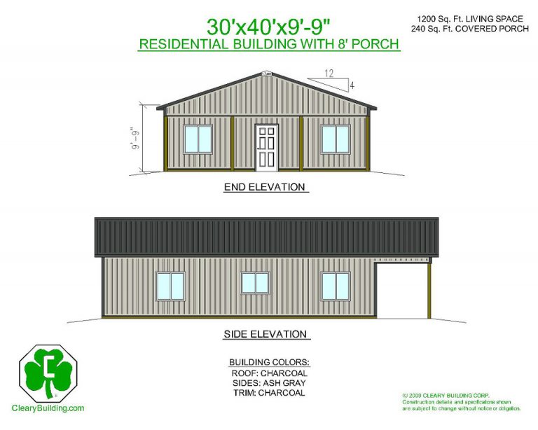 Material Only Packages - Cleary Building Corp.