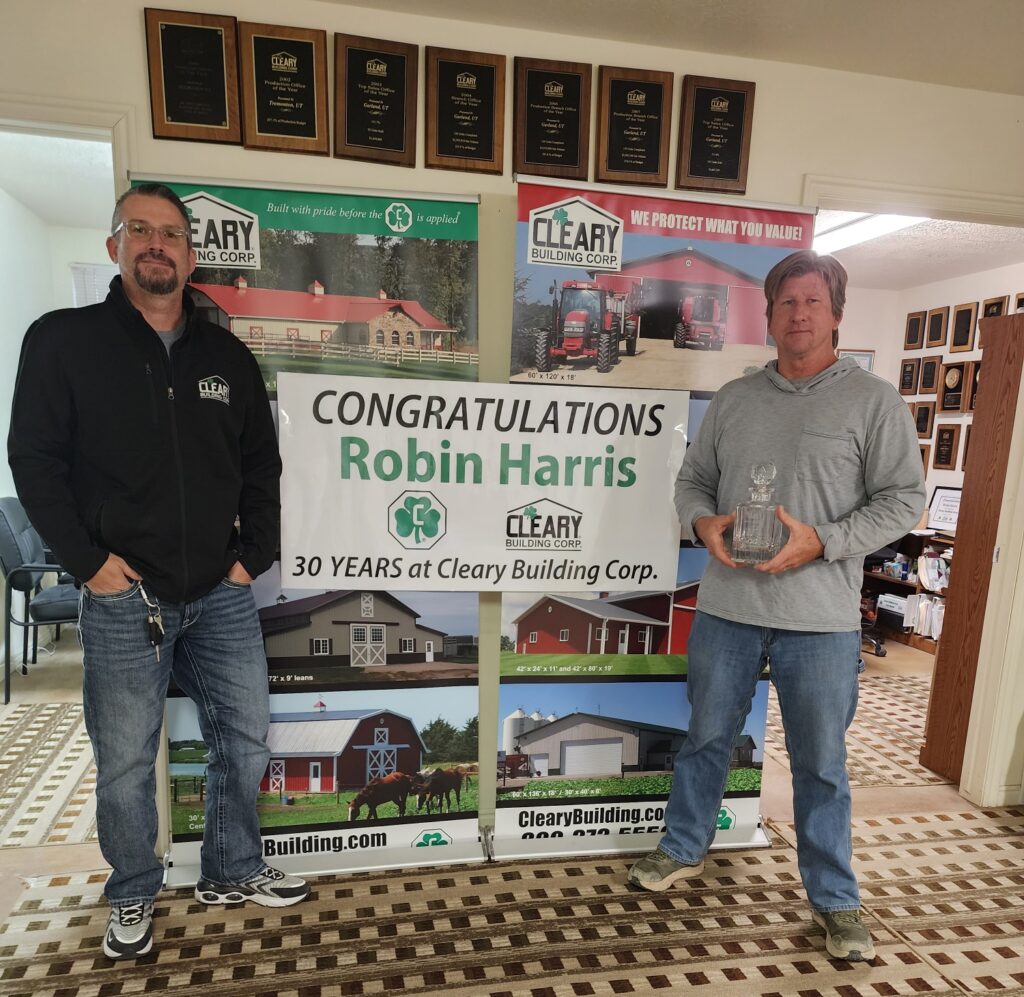 Cleary Building Corp. Recognizes Employee For 30 Years of Service ...
