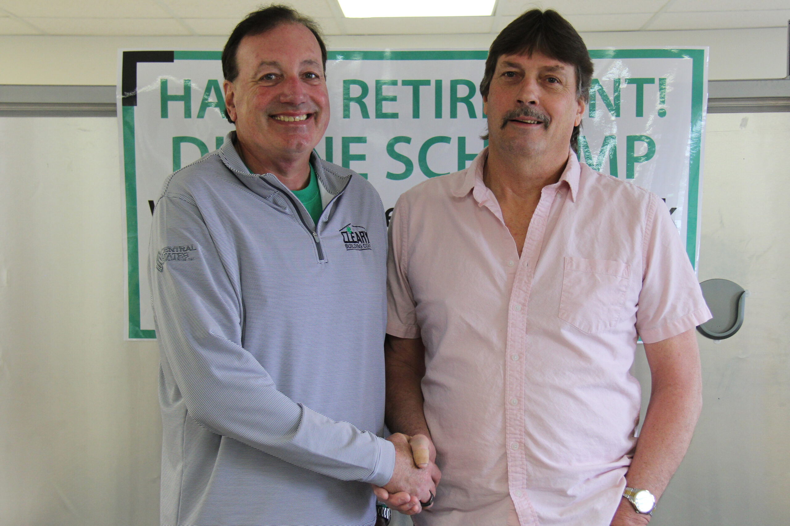 Congratulations to Duane Schlamp on His Retirement! - Cleary Building Corp.